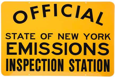 NYS Inspection Signs