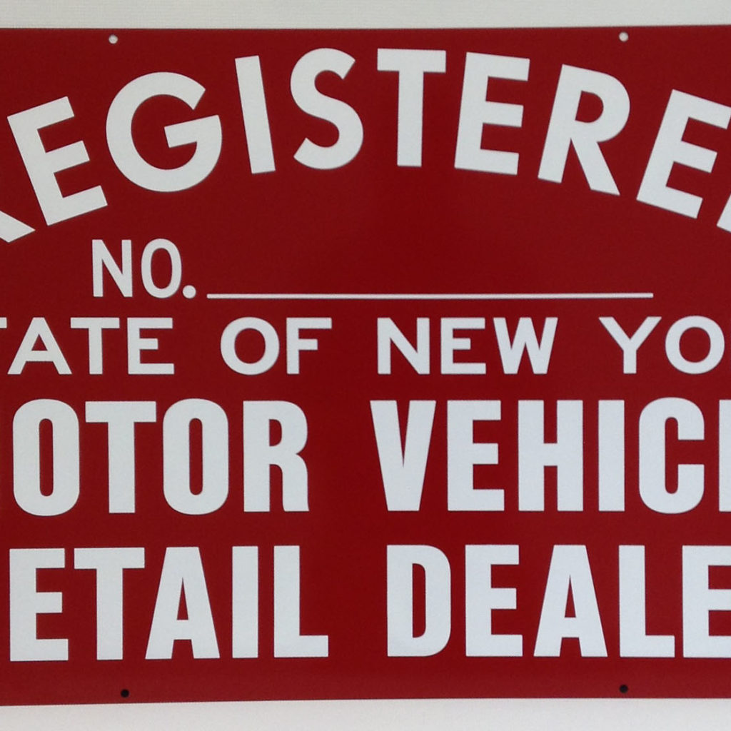 NYS Inspection Signs
